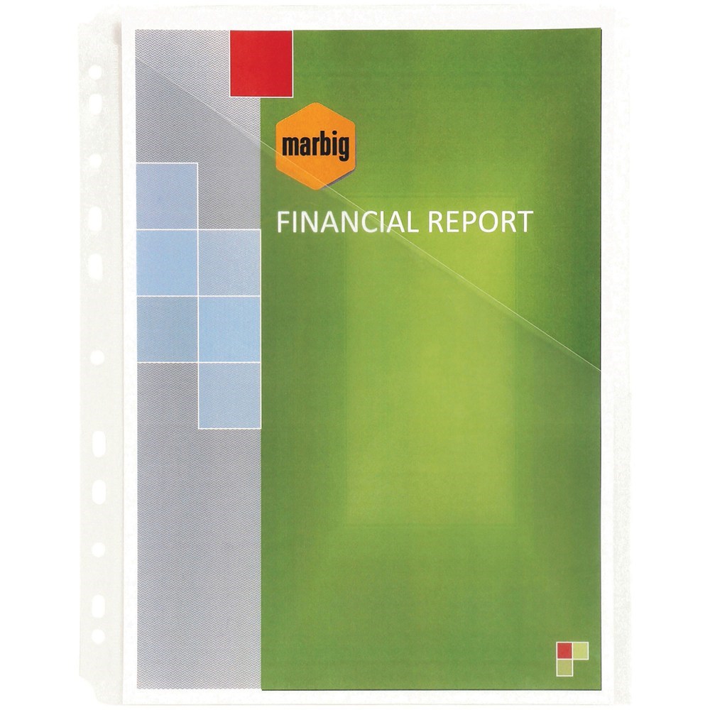 Files - Marbig Easy Access Document Holder A4 Pack Of 10 - Office ...